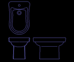 AutoCAD Blocks - Hoshicad --> Bidets - Autocad Blocks for Free [DWG]